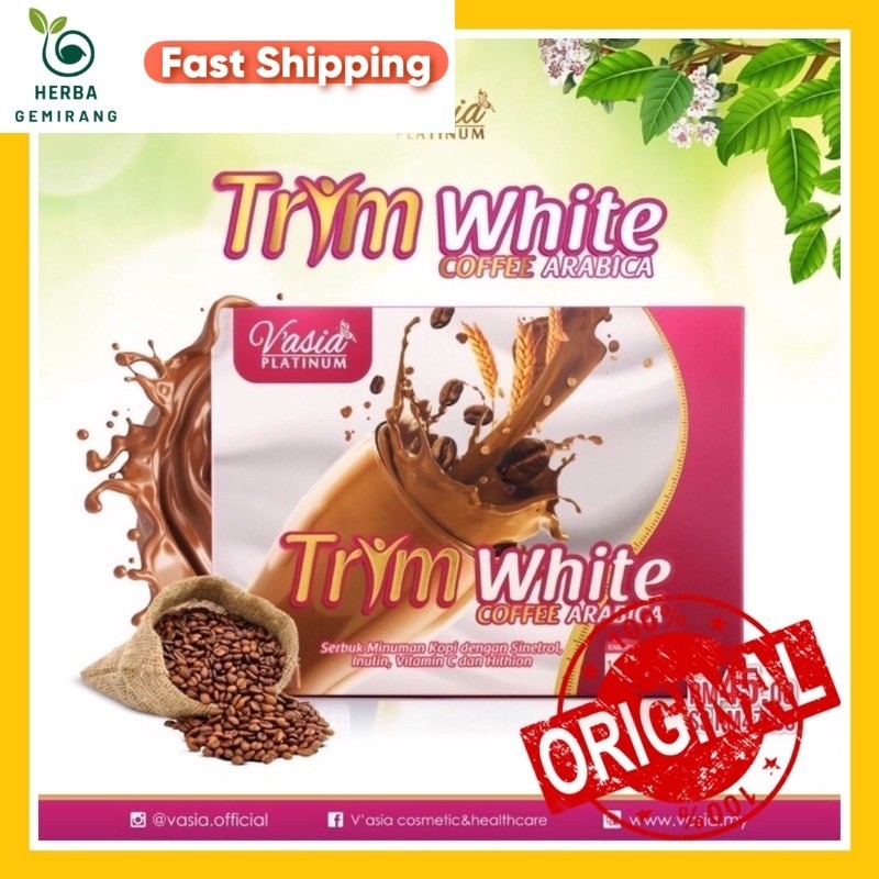 VASIA Trim White coffee ARABICA 10’s x 20g | Shopee Malaysia