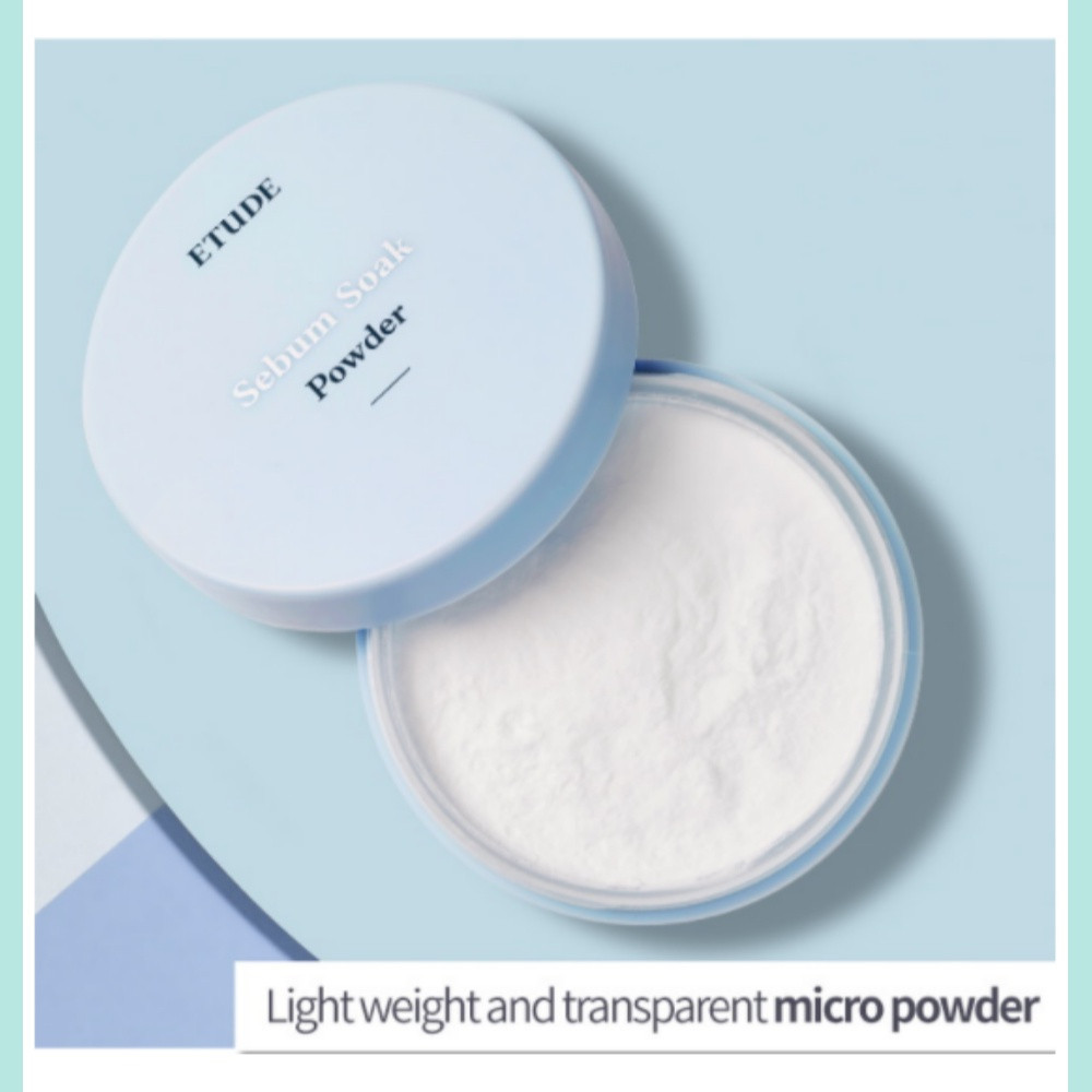 Etude House Sebum Soak - Powder (5g) & Pact (9.5g), Ready Stock ...