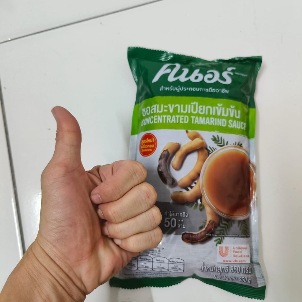 Knorr Asam Jawa Tamarind Paste 泰国浓缩罗望子酸豆酱Thailand Imported Knorr Sour ...