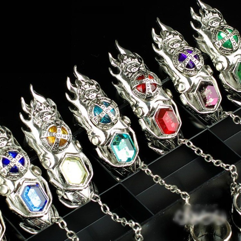 HITMAN REBORN Ring Vongola Famiglia Rings for Women Party Fashion Trend ...