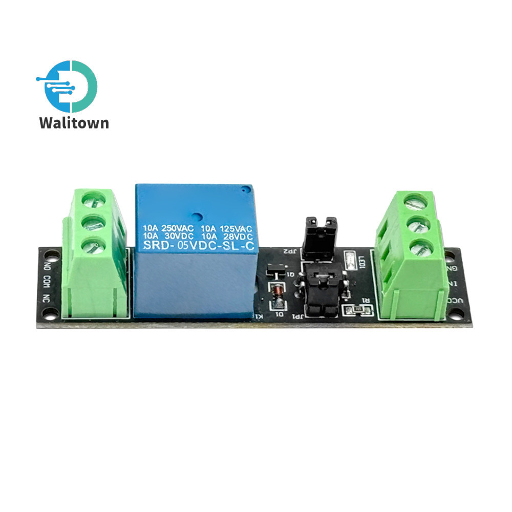 DC 3V 5V 12V 24V High level Drive Board Single Relay Isolation Drive ...