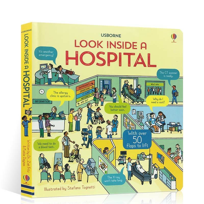 [Edu] Look Inside Hospital Book Children's Story Book About Hospital ...