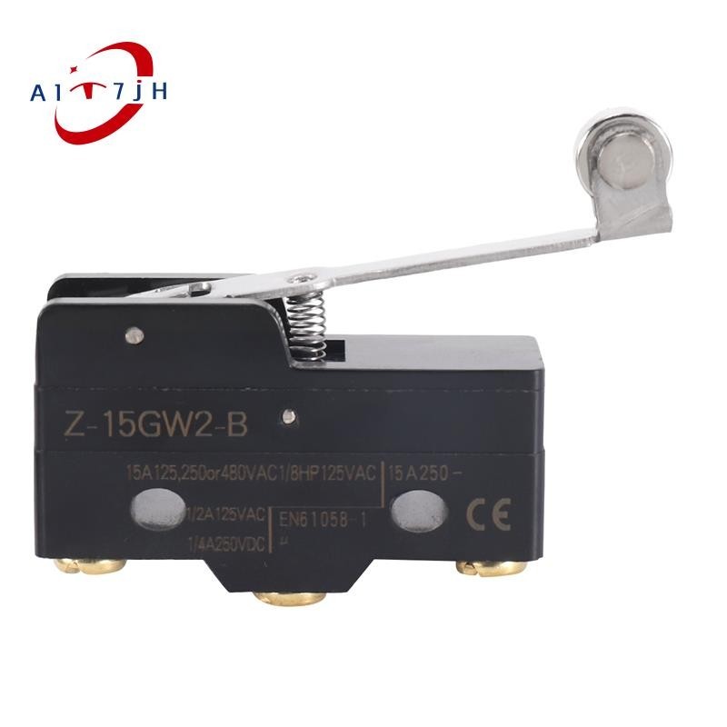 Panel Mount Long Hinge Roller Lever Ac Dc Basic Micro-Switch Z-15Gw2-B | Shopee Malaysia