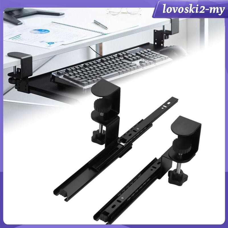 [LovoskiacMY] Computer Keyboard Tray Desktop Extender Tray Storage ...