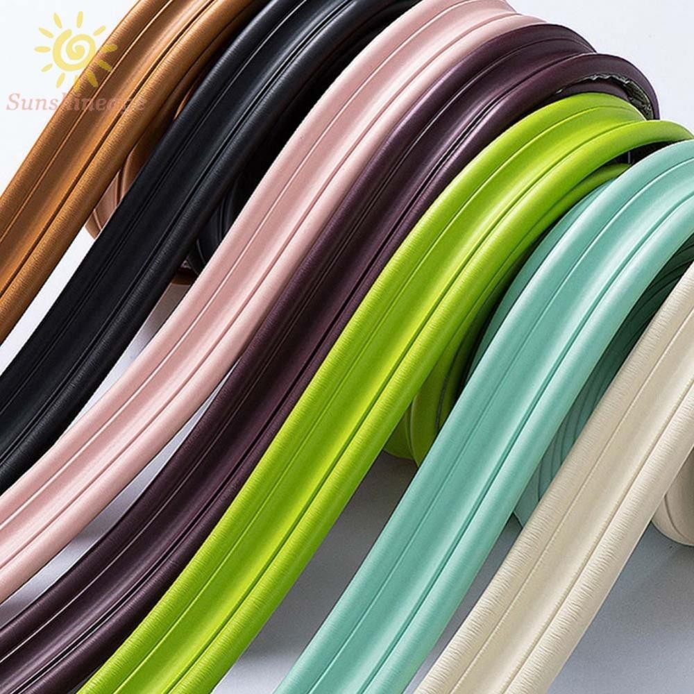5 Meters NBR Soft Wall Trim Line Skirting Decor Line Wall Line 3D Wall Sticker | Shopee Malaysia