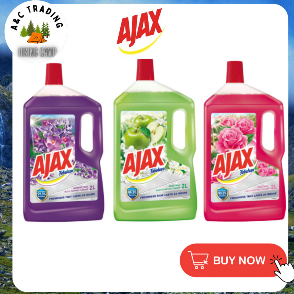 AJAX Fabuloso Floor Cleaner 2L Bottle | Shopee Malaysia