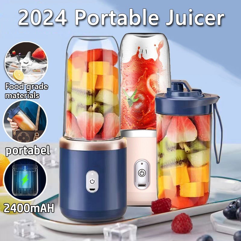 🚚Fast ship Blender Portable Mini Juice Double Cups Portable Usb Juice ...