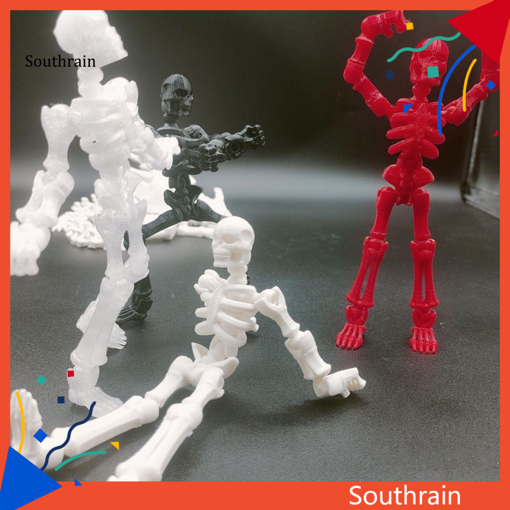 SOU Artistic Skeleton Poseable Model Articulated Skeleton Action Figure ...