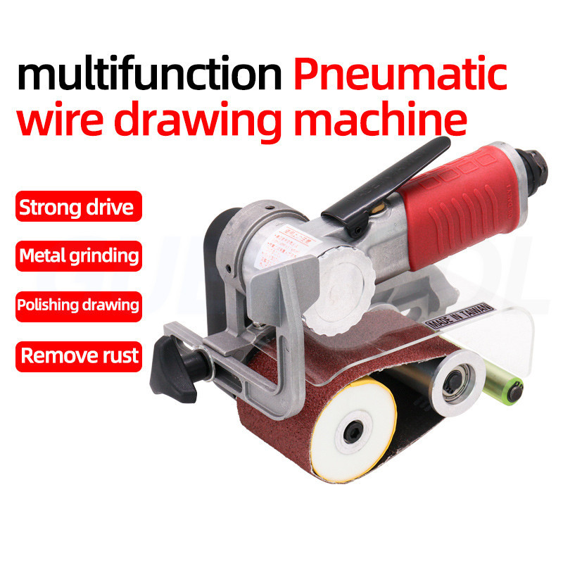 Pneumatic Polishing Machine Sanding Belt Machine Small Handheld Wire ...