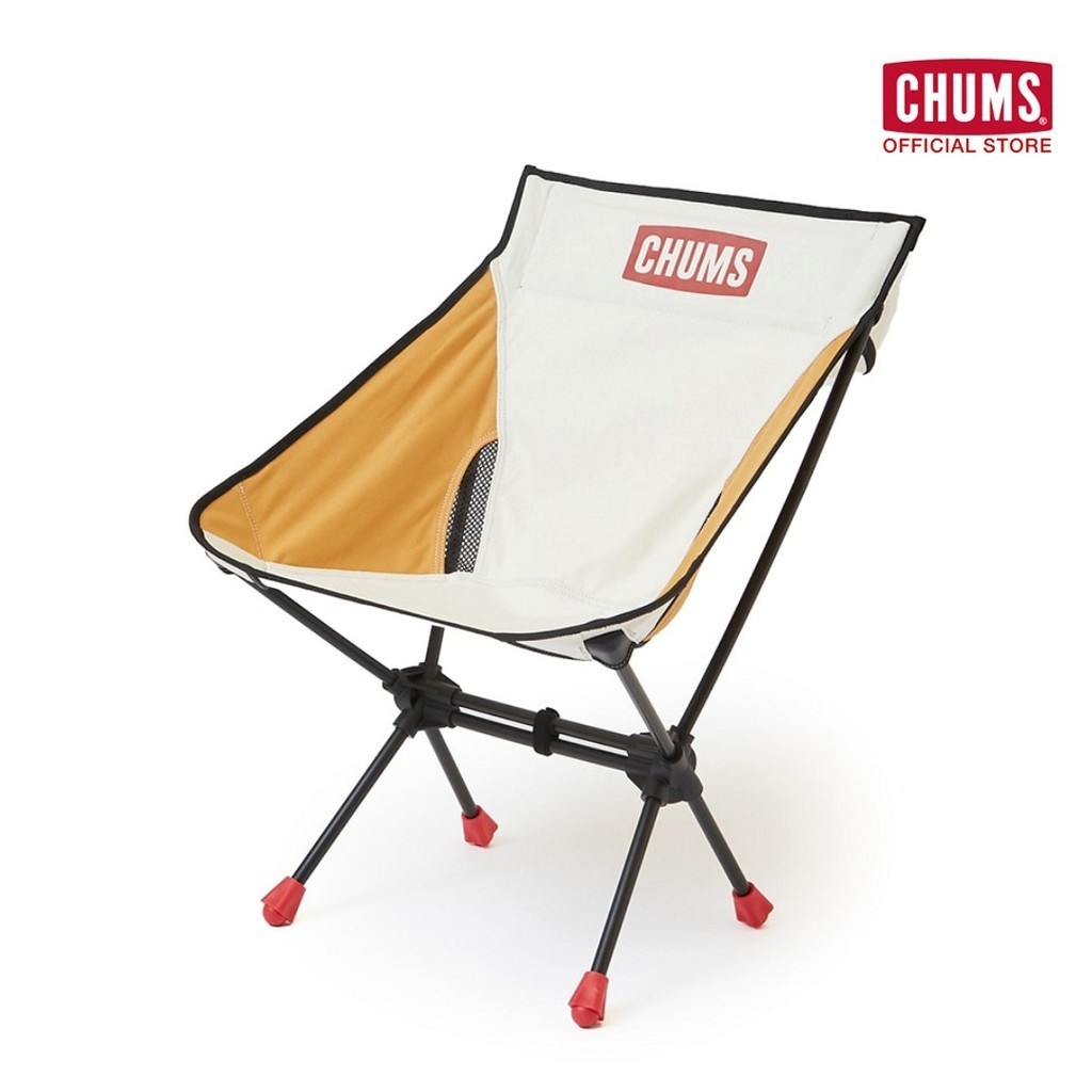 CHUMS Compact Chair Canvas Booby Foot Low/Folding Camping Portable ...