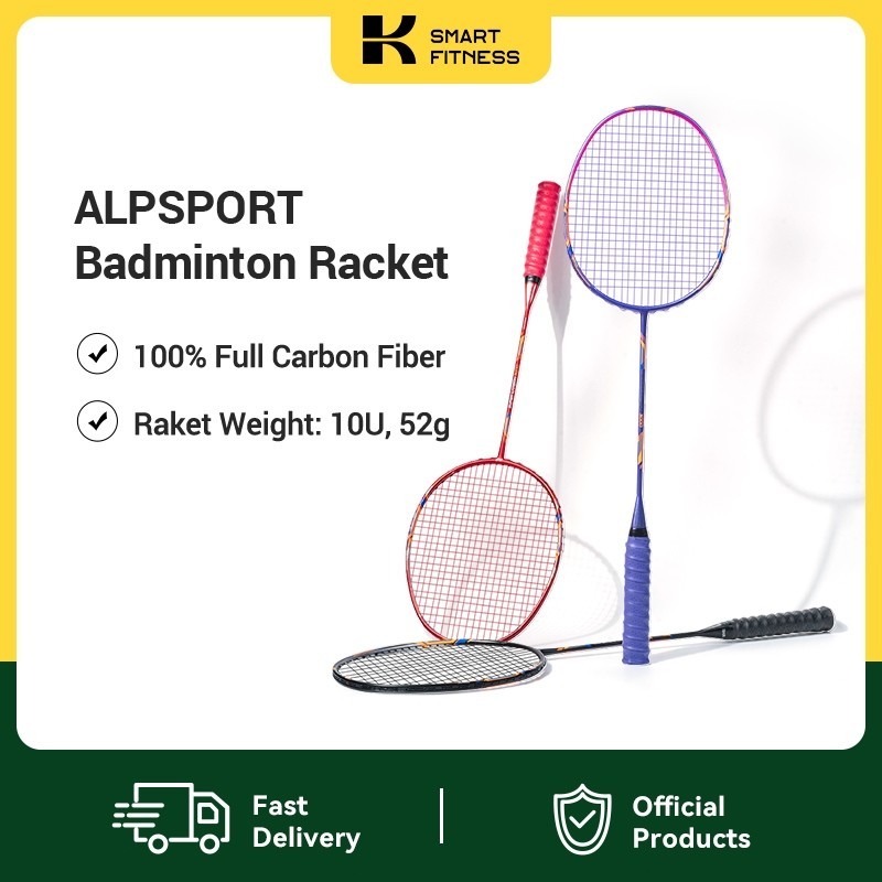 ALP Badminton Racket Bow and Arrow Black Single Gift Set 羽毛球拍 | Shopee ...