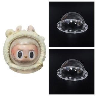 TYLER1 Labubu Time Head Protection Cover, Acrylic Transparent Labubu ...