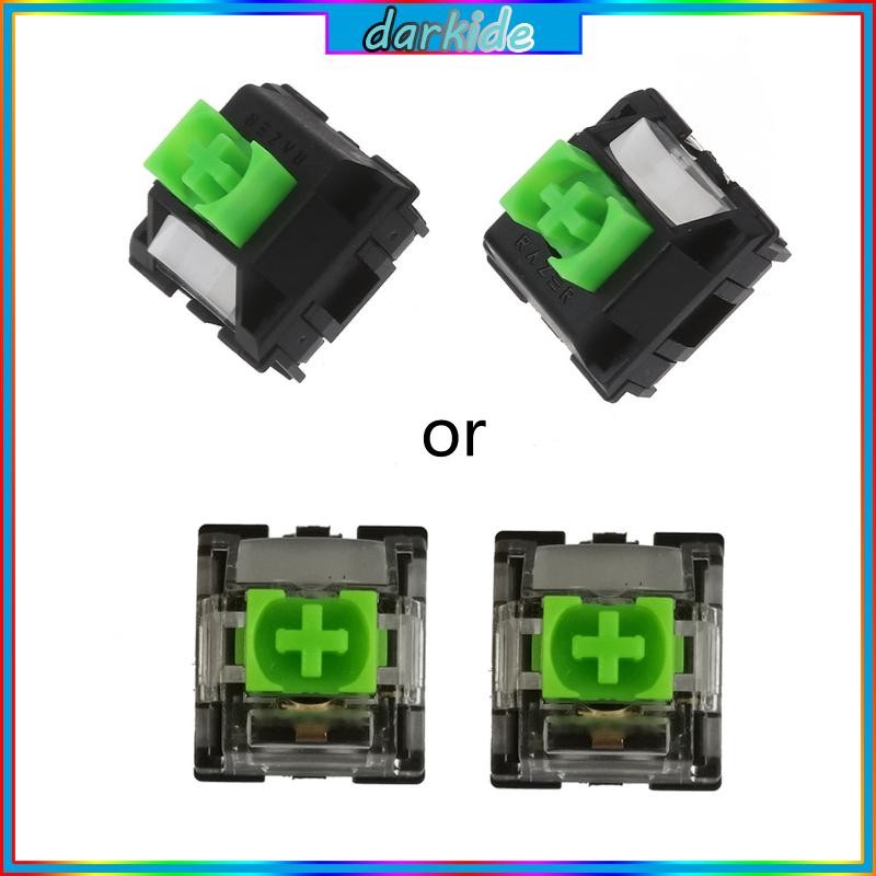 Dark 3 Pin Green SMD Switches Switch for for Mechanical Gaming Keyboard ...