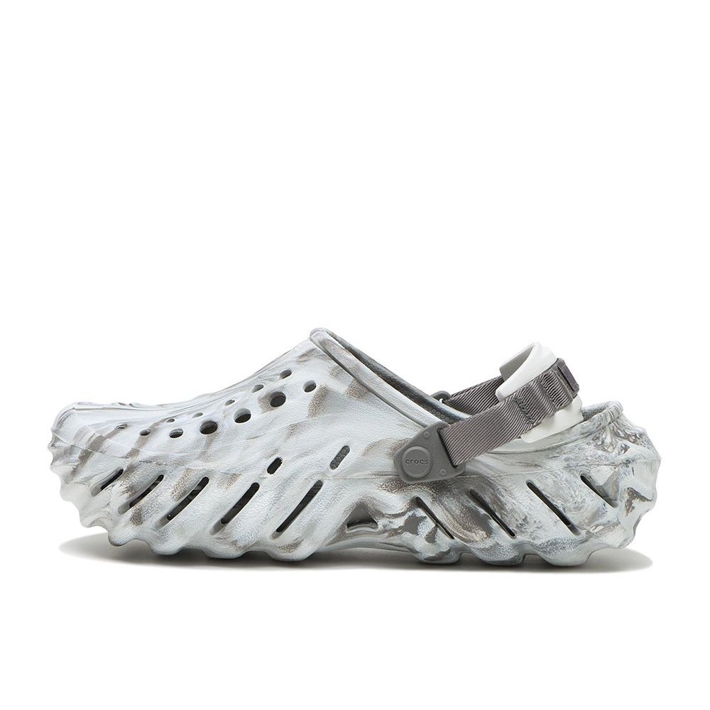 Crocs Echo Marbled Clog Moonlight Multi Unused | Shopee Malaysia