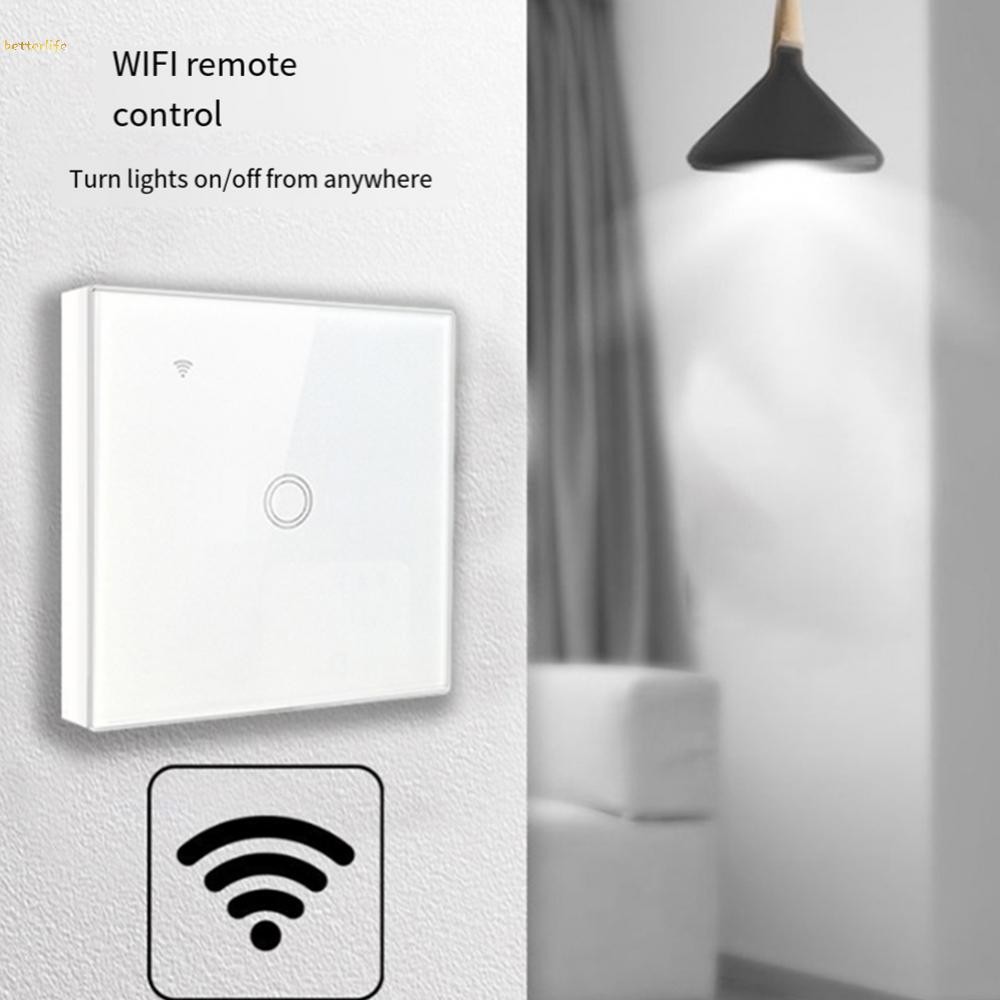 Smart Wall Switch 1 Gang with Wireless Connectivity for Enhanced Home ...