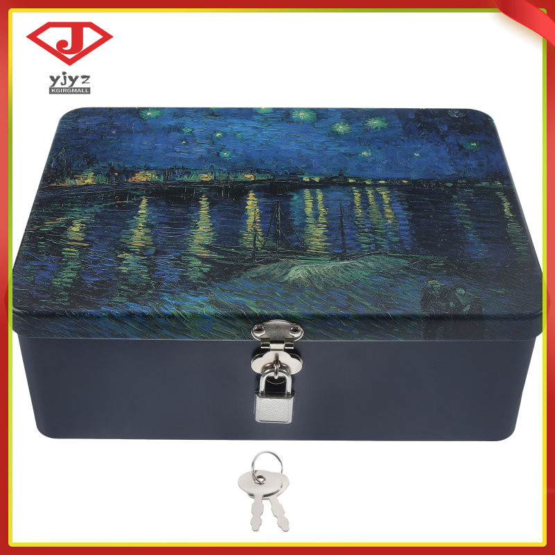 Storage Box with Lock Display Mail Boxes Outdoor Wall Mount Desktop ...