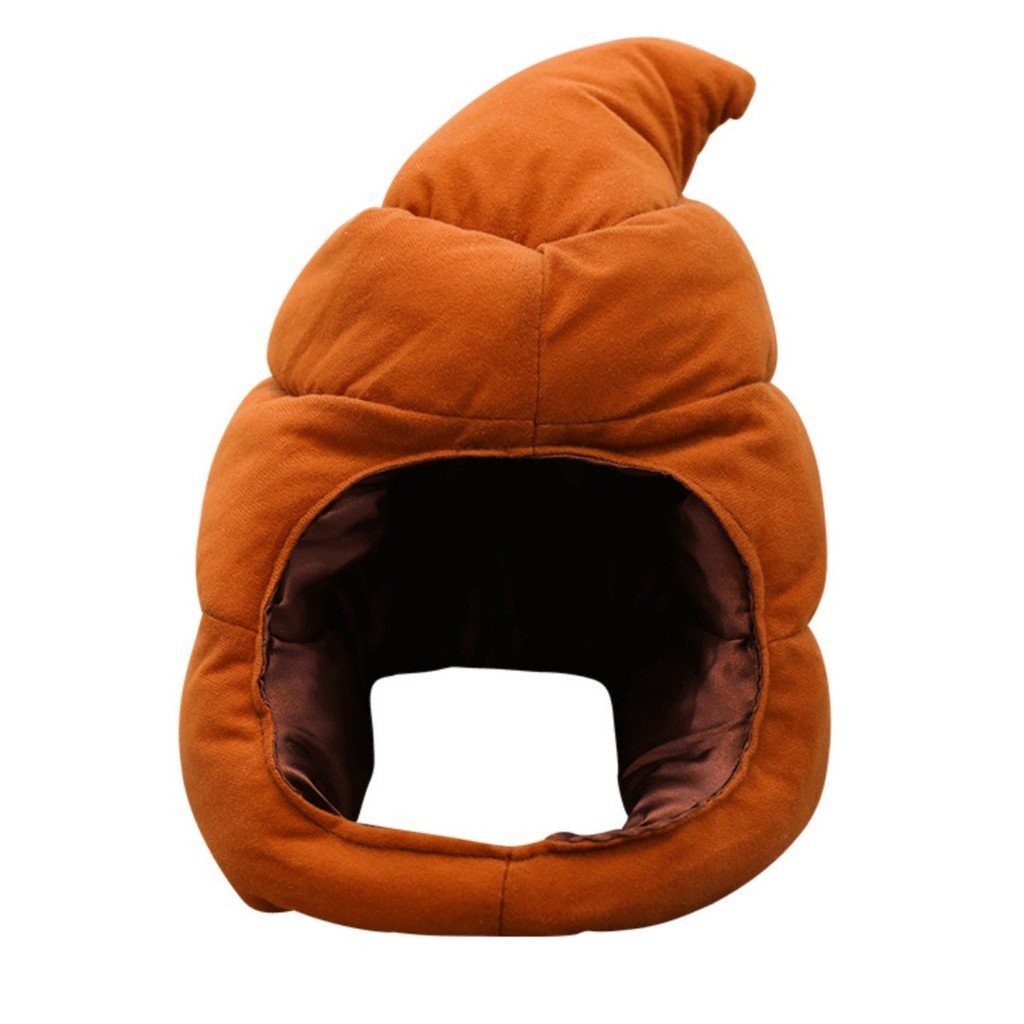 Poop Headgear Cute Funny Poop Warm Sand Sculpture Gift Poop Funny ...