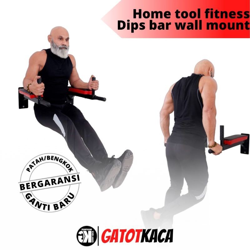 [366SH] Dips BAR / KNEE RAISE BARS / TRICEPS LEG RAISE GYM | Shopee ...