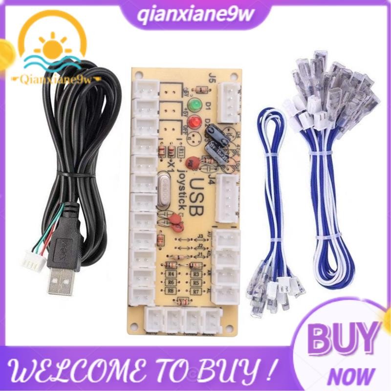 Zero Delay Arcade DIY Arcade USB Encoder to Joystick for PC/PS3/Raspberry Pi/Android with SANWA ...