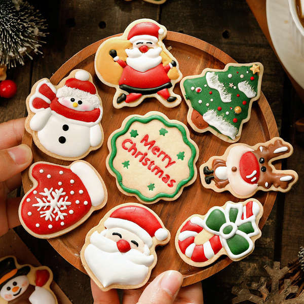 acuan biskut raya Cetakan Biskut Krismas Gingerbread Orang diy Bahan ...