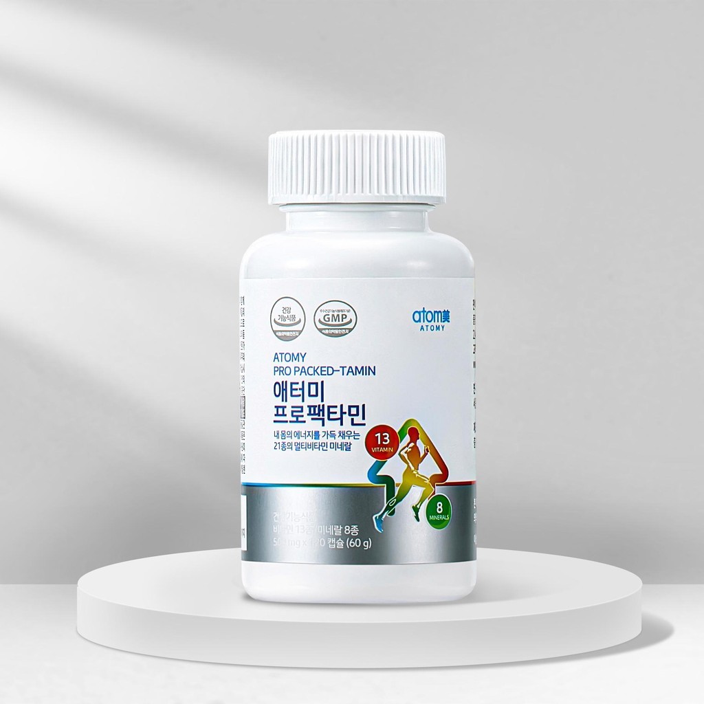 *READY STOCK* Atomy Pro Packed-Tamin [ 500mg x 120 Capsules (60g ...
