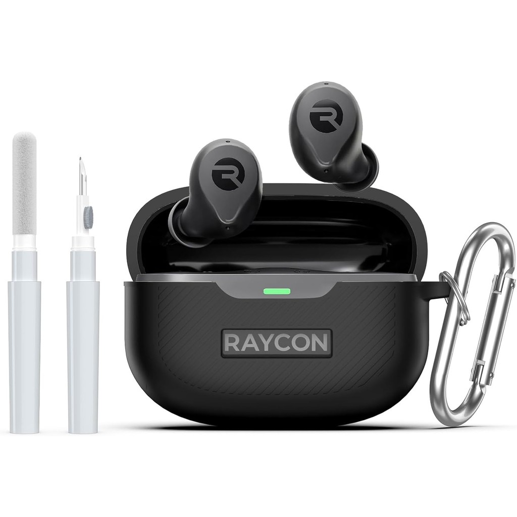 For Raycon Everyday Earbuds(2024 Edition) Case Cover with Cleaner kit ...
