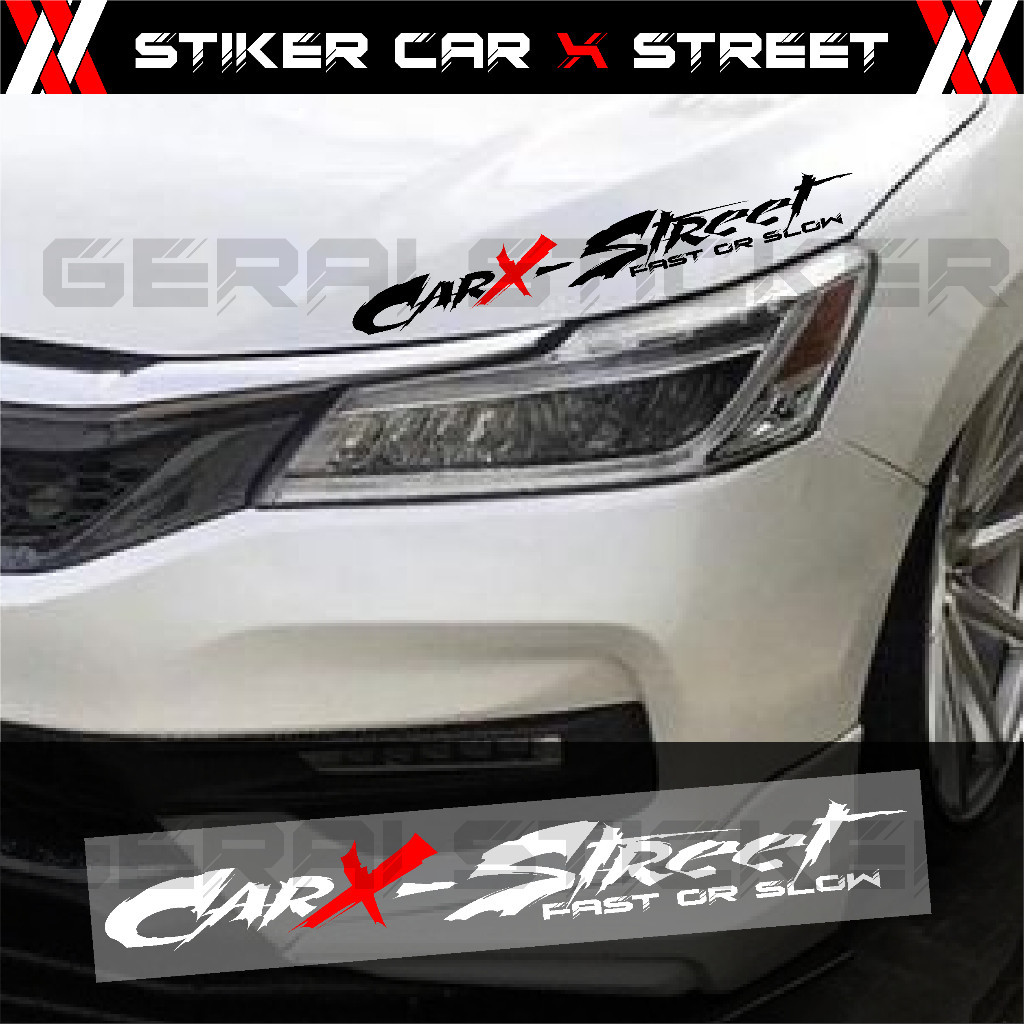 MESIN Carx-Street car body stickers cutting stickers cool hood stickers ...