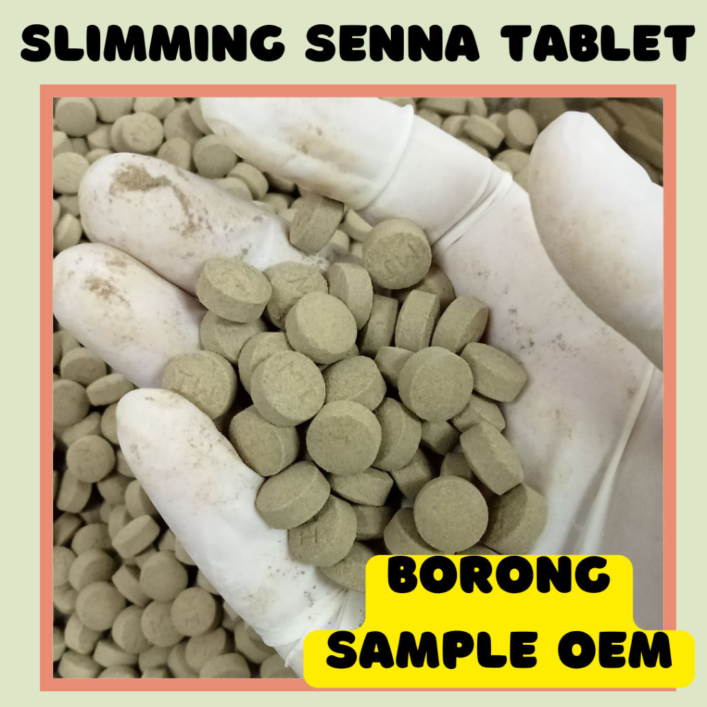 Senna Tablet Pelawas detox kurus memudahkan pencernaan sembelit Daun ...
