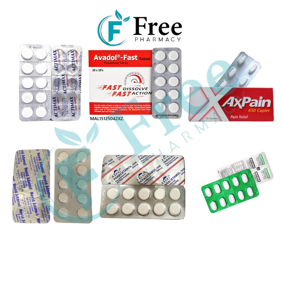 Free Pharmacy Actimax / Avadol fast / Axpain / Hovid Adamol / Axcel ...
