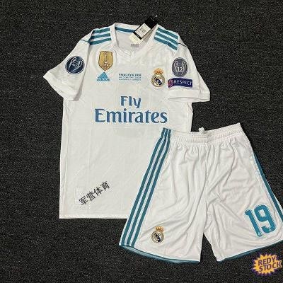 【HOT SALE】 Baju Jersey Lelaki CLUB FOOTBALL Retro 1718 Real Madrid ...