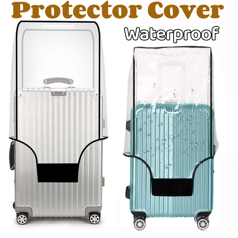 Travel Box Dust Cover Luggage Protector Cover Transparent PVC ...