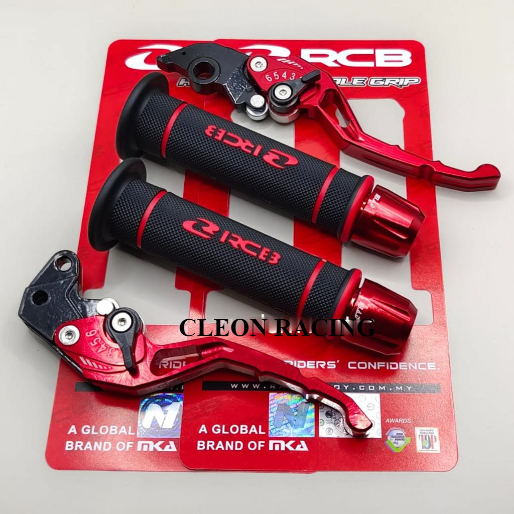 3in1 RCB HG55 ORI Handgrip + CNC Handle + CNC carved handlebar link ...