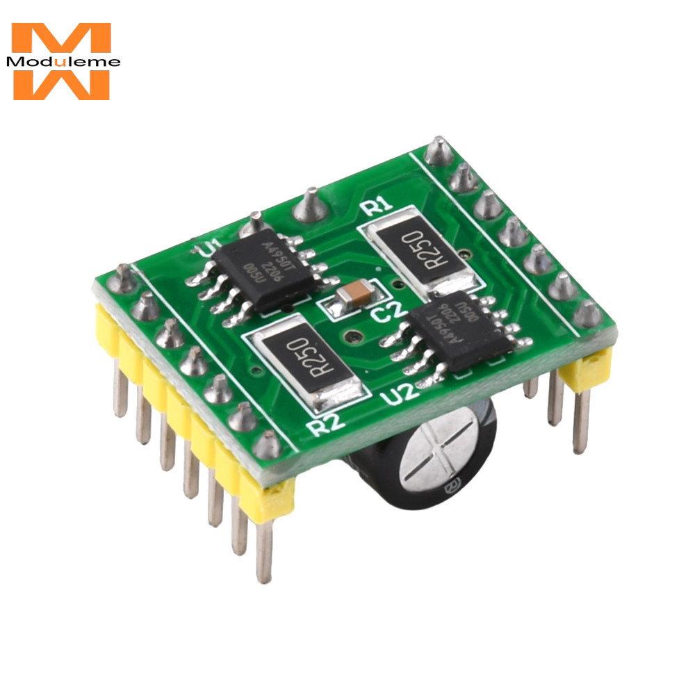 Dc7.6-40V A4950 Dual Motor Driver Module Outperforms Tb6612 Brushed Dc ...