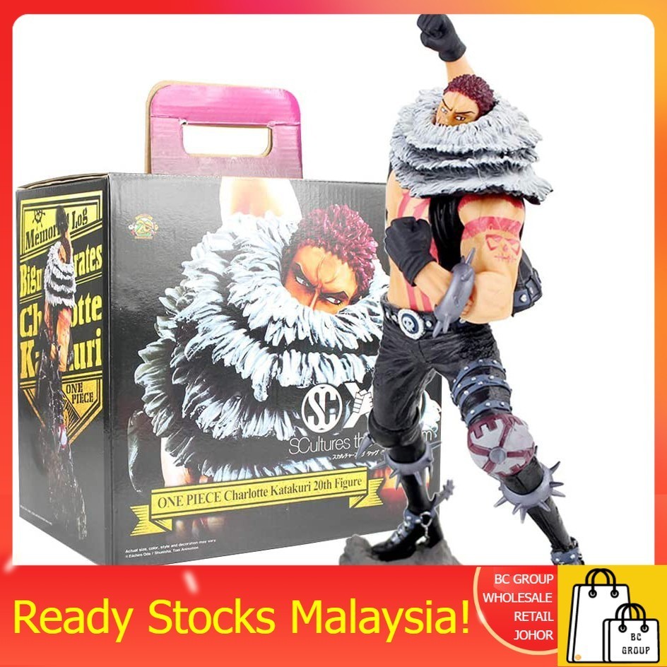 24cm Big Size One Piece Scultures Tag Team Charlotte Katakuri 20th ...