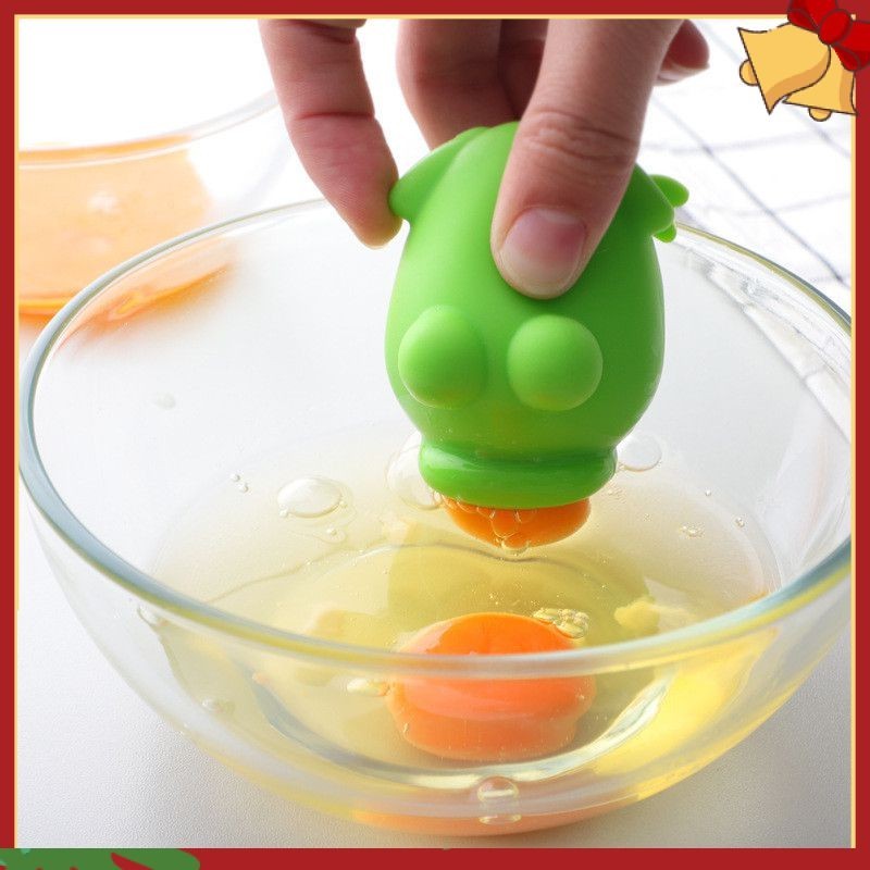 Silicone Egg White Yolk Separator Tool Cute Pig Frog Egg Yolk White ...