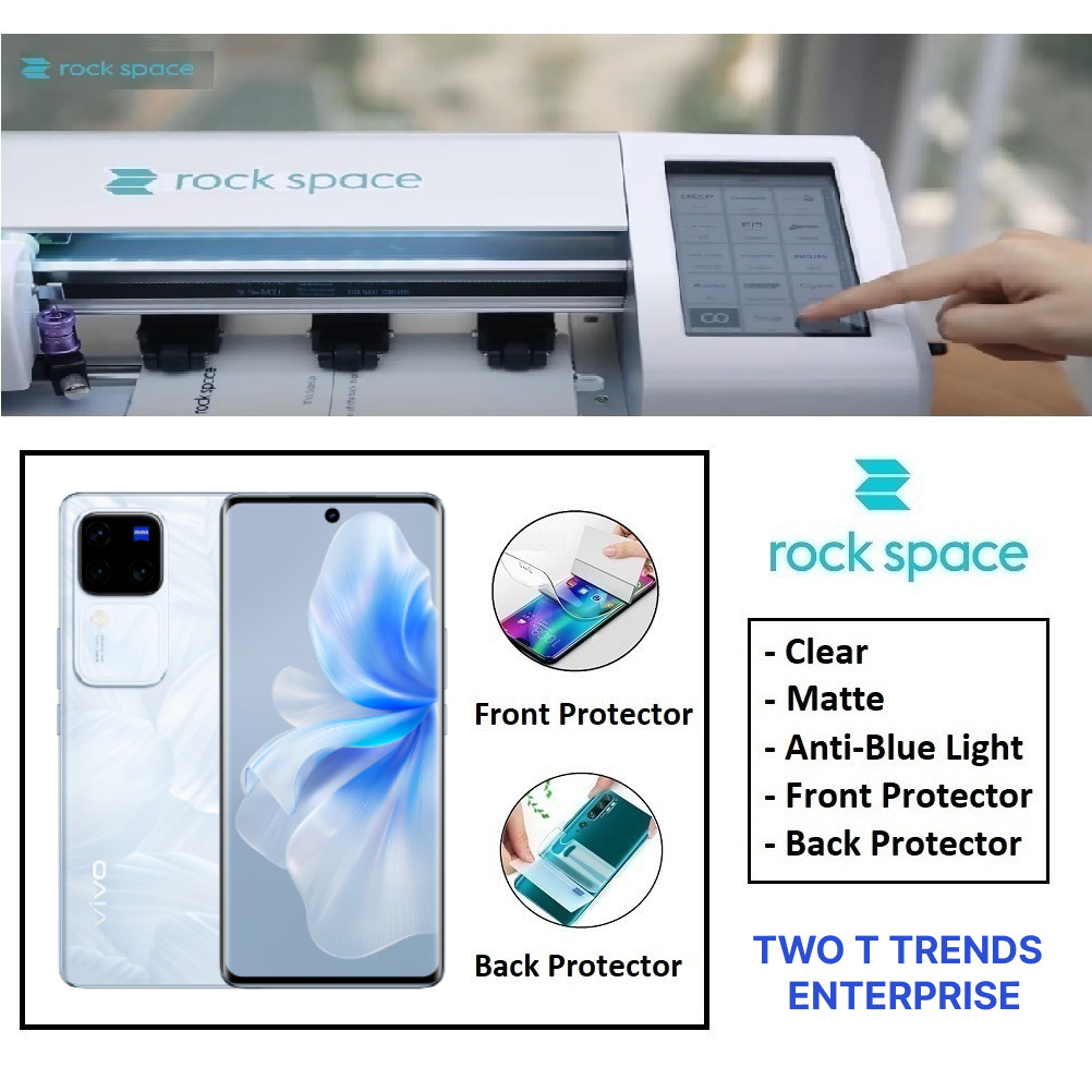 Vivo V50 V30e V30 V30 Pro Y100 X50 X50 Pro Rock Space Clear Matte Anti ...