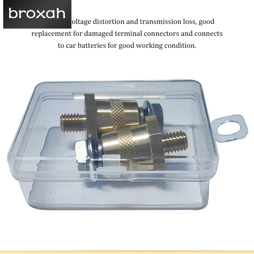 1/2/3 Battery Pole Adapter Brass Connector Fittings M6 M8 Thread ...