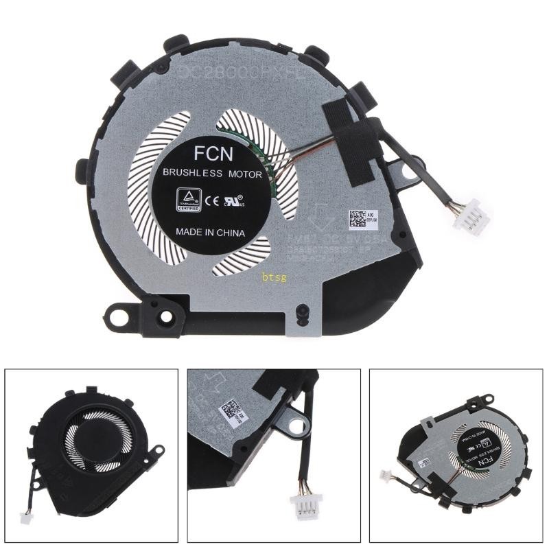 BT 1PC CPU Fan Laptop Cooling Fan DC5V 0 4A 4-pin CPU Cooler for Dell ...