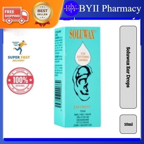 SOLUWAX ear drops (Titis untuk lembutkan tahi telinga) | Shopee Malaysia