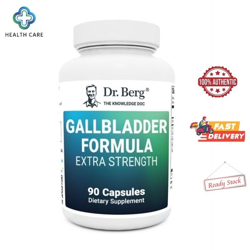 Dr. Berg’s Gallbladder Formula Contains Purified Bile Salts, 90 ...