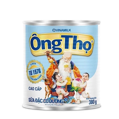[Halal] Vinamilk Ong Tho Cao Cap - Sweetened Condensed Milk 380g - Susu ...