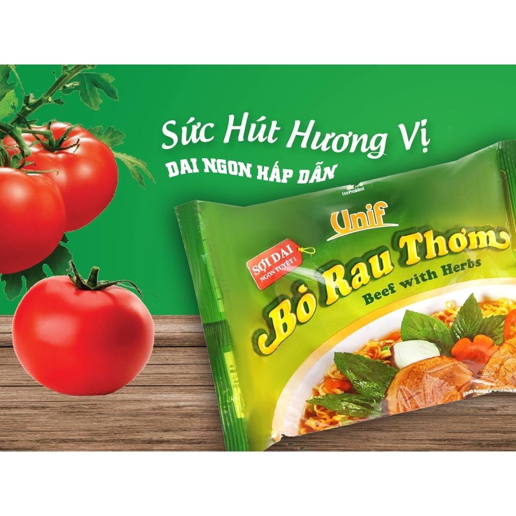 【Vietnam】Bo Rau Thom - Beef with Herbs (Vietnamese Instant Noodles) [1 ...