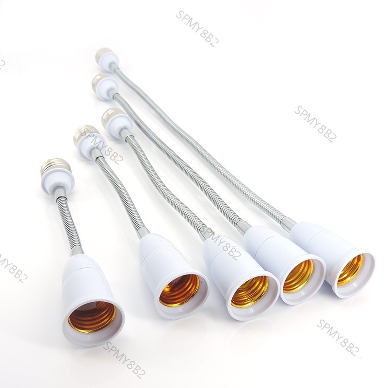 E27 to E27 LED Lamp Base Bulb Socket Extender Extension Light Holder ...