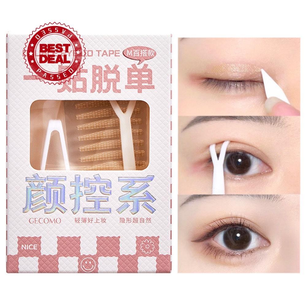 Double Eyelid Sticker Eye Tape Natural Skin Tone Invisible Lace Sticker ...