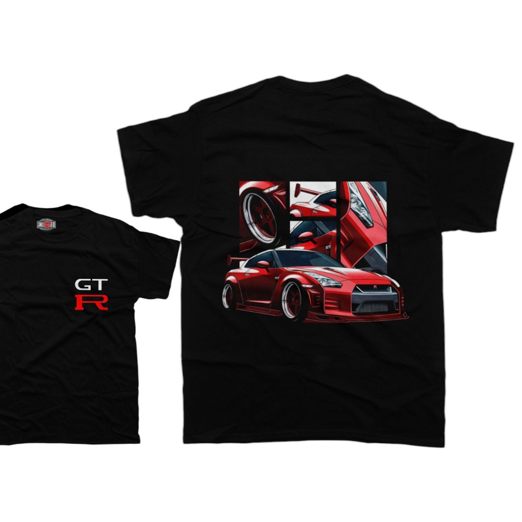 Nissan GTR R35 T-Shirt unisex Car ENTHUSIAST Drifting Drag JDM | Shopee ...