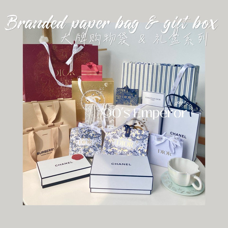 【READYSTOCK】AUTHENTIC Chirstian Dior Paper Bag With Dior Ribbon ...