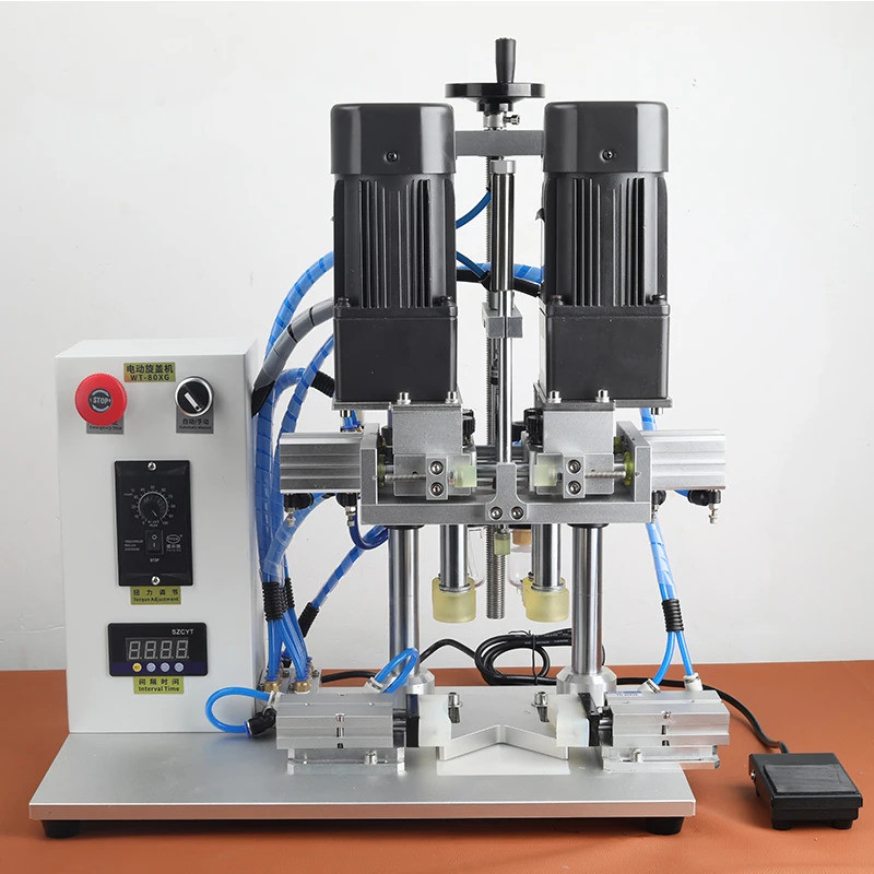 Automatic Capping Machine Plastic Bottle Capper Screw Tightener Oil ...