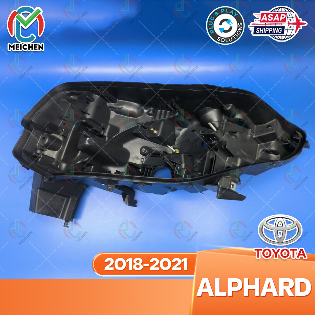 Toyota Alphard AGH30 Headlamp body 2018-2021 2 Eyes Casing 3 Eyes ...