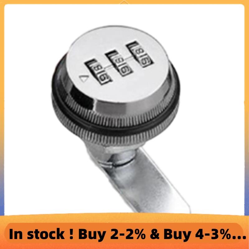 3 Digit Combination Cam Lock 30mm Keyless Password Lock Mailbox Cabinet ...
