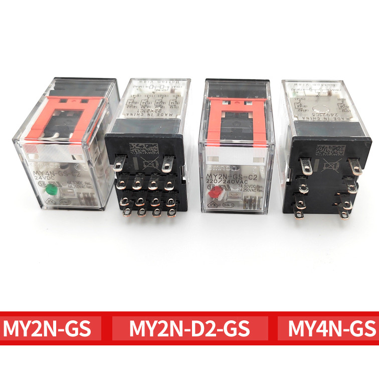 Omron Relay MY2N-D2-GS MY4N-D2-GS MY2N-CR-GS MY4N-CR-GS MY2IN-GS MY4IN-GS | Shopee Malaysia